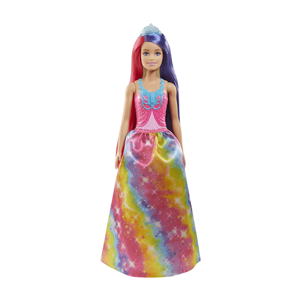 Barbie Dreamtopia Princess Doll with Two-Tone Fantasy Hair and Accesso ...